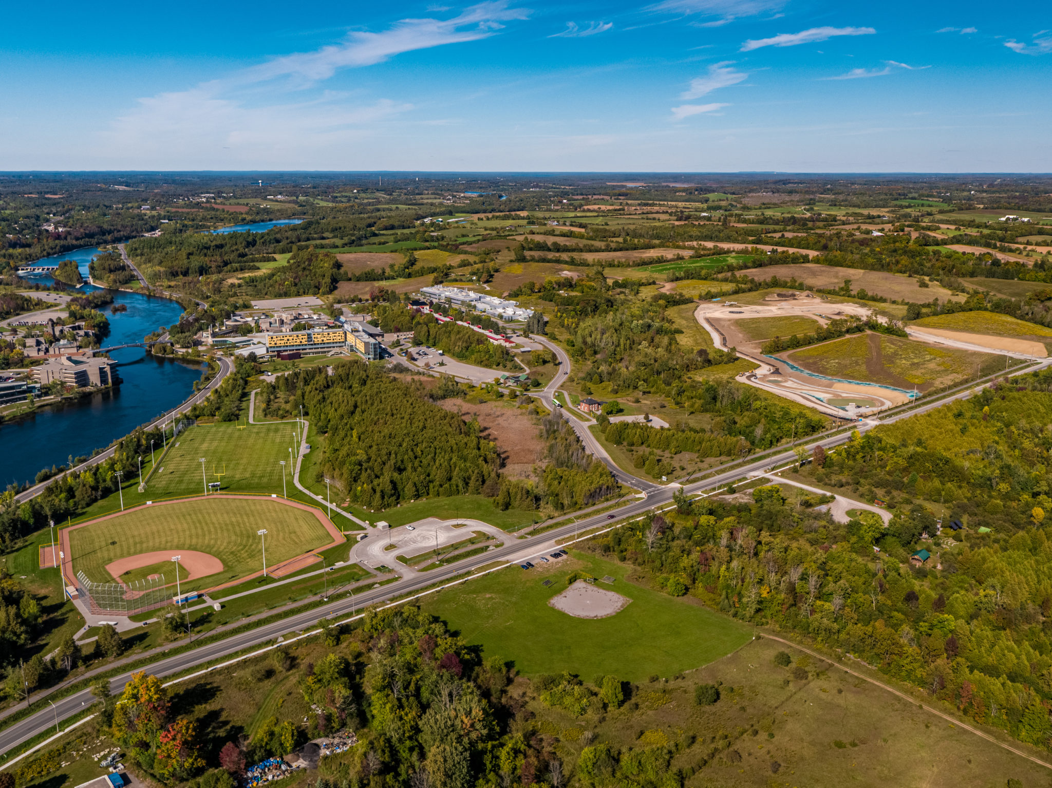Cleantech Commons: a picturesque location on the main campus of Trent ...